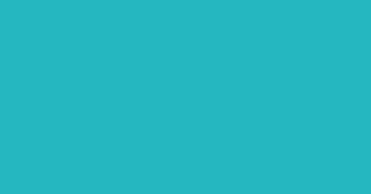 ケンブリッジブルー cambridge blue #25b7c0の色見本とカラーコード - 洋色大辞典