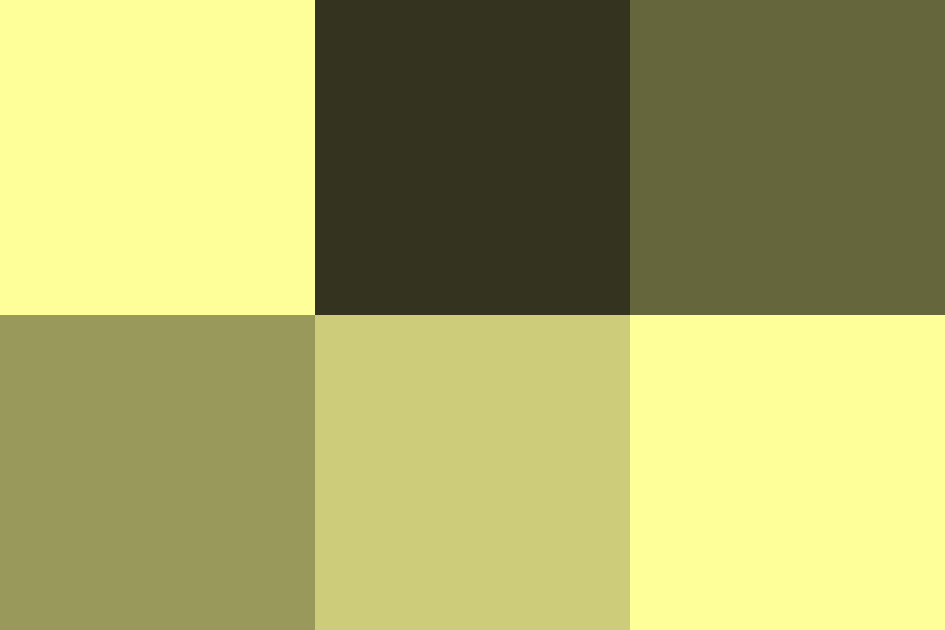 #ffff99の配色パターン 色の組み合わせ- 原色大辞典