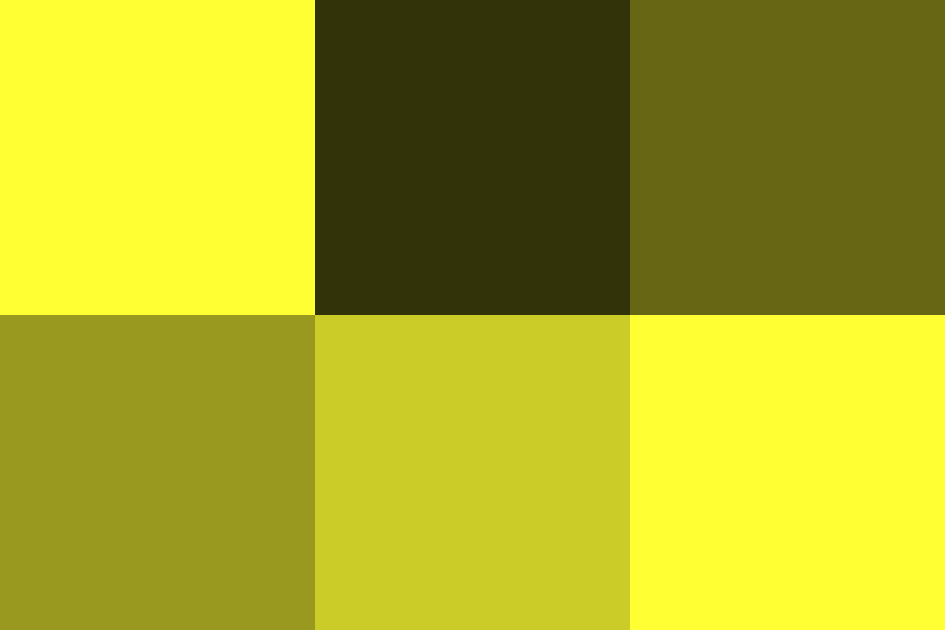 #ffff33の配色パターン 色の組み合わせ- 原色大辞典