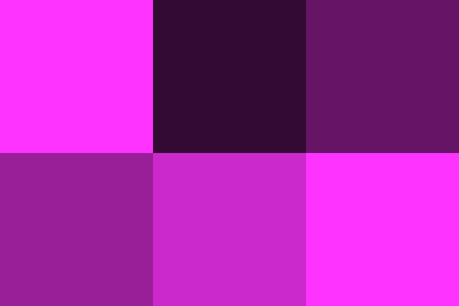 #ff33ffの配色パターン 色の組み合わせ- 原色大辞典