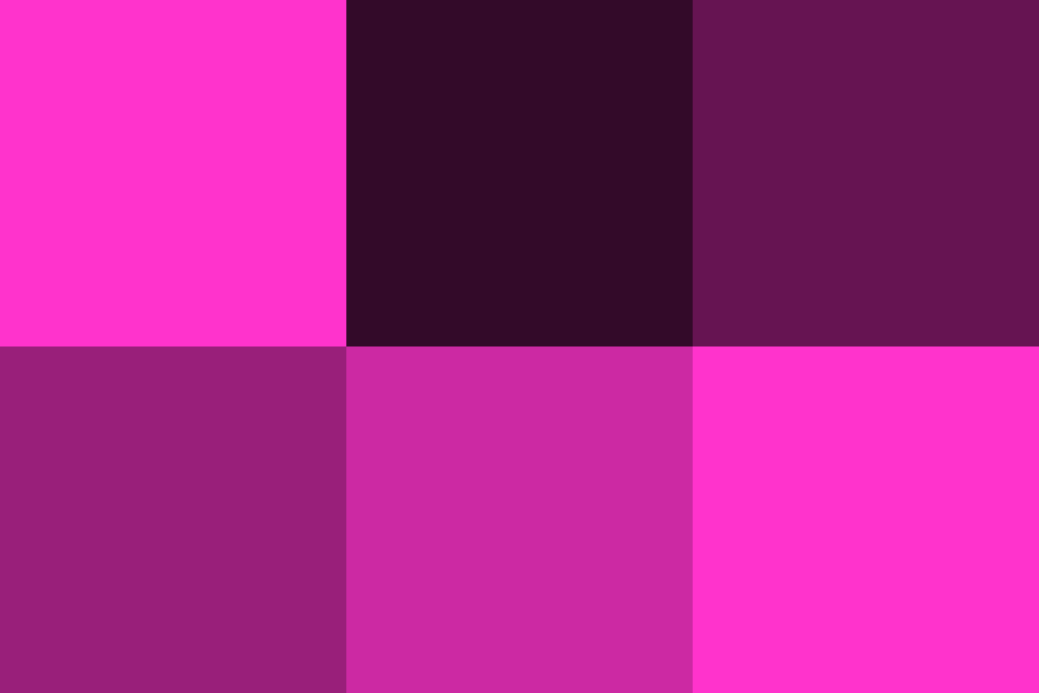 #ff33ccの配色パターン 色の組み合わせ- 原色大辞典