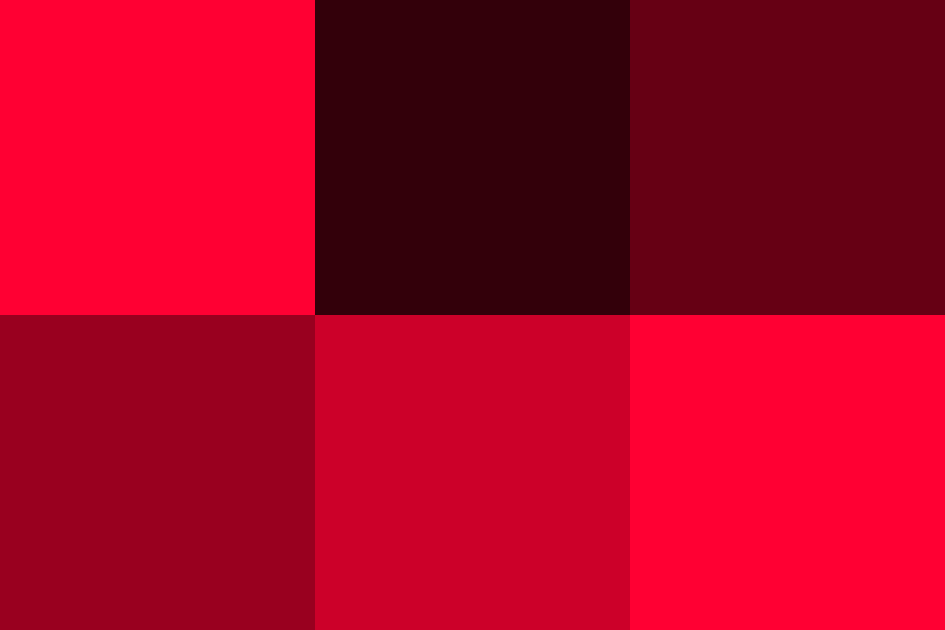 #ff0033の配色パターン 色の組み合わせ- 原色大辞典