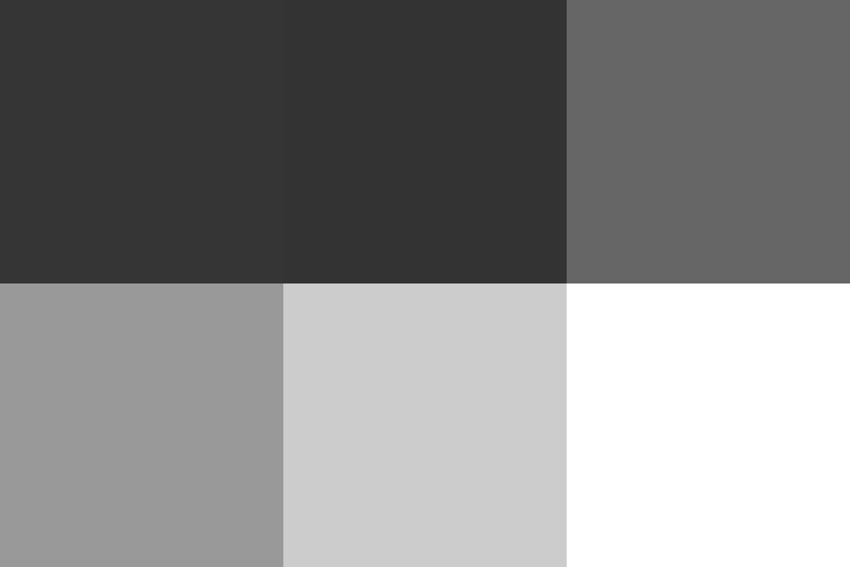 #353535の配色パターン 色の組み合わせ- 原色大辞典