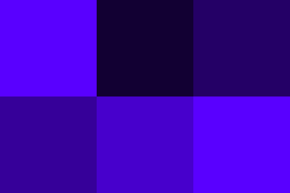 #5900ffの配色パターン 色の組み合わせ- 原色大辞典