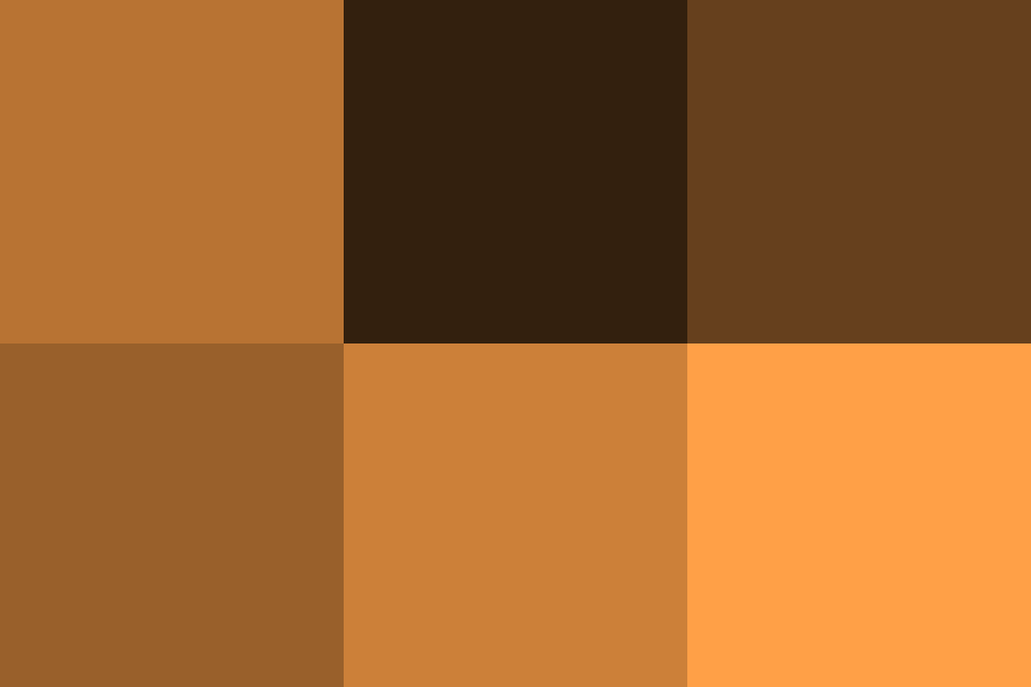 #b87333の配色パターン 色の組み合わせ- 原色大辞典