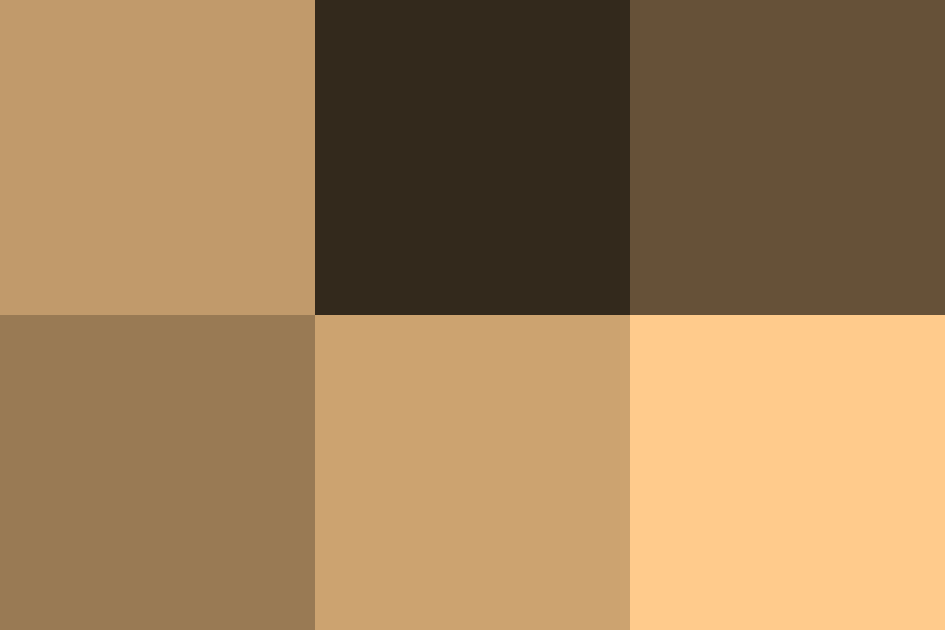#c19a6bの配色パターン 色の組み合わせ- 原色大辞典