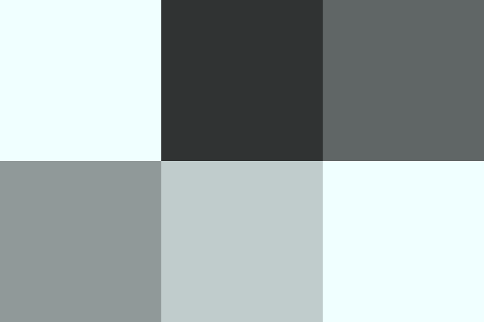 #f0ffffの配色パターン 色の組み合わせ- 原色大辞典