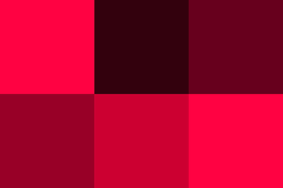 #ff0040の配色パターン 色の組み合わせ- 原色大辞典