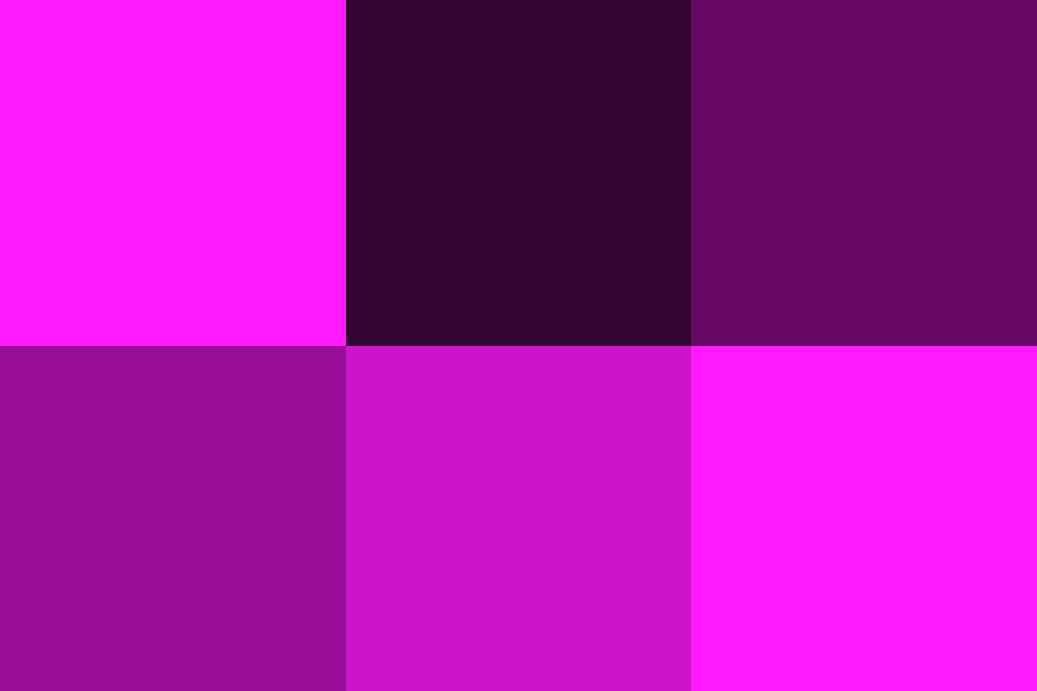 #ff19ffの配色パターン 色の組み合わせ- 原色大辞典