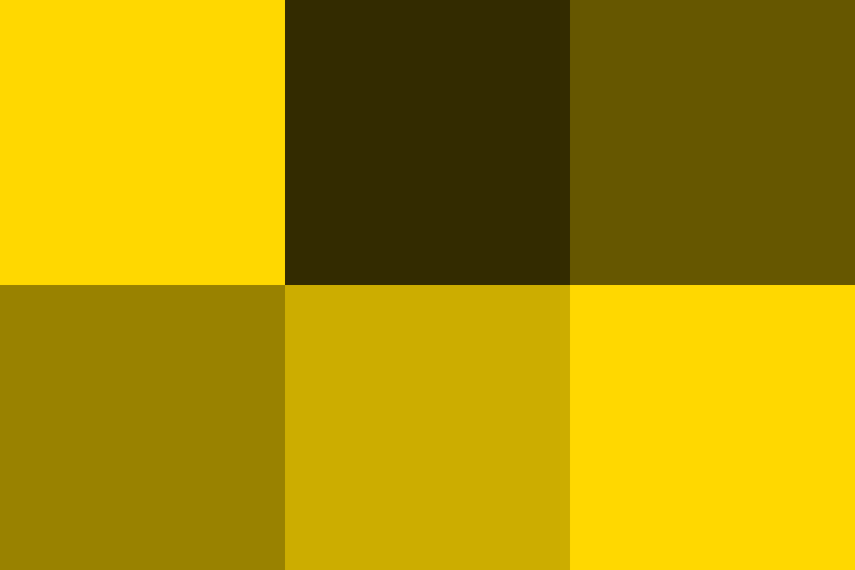 #ffd800の配色パターン 色の組み合わせ- 原色大辞典