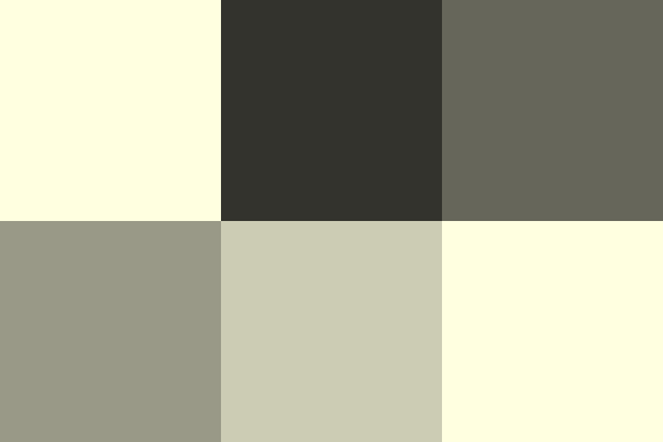 #ffffe0の配色パターン 色の組み合わせ- 原色大辞典